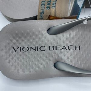 Vionic | Shoes | New Vionic Noosa Beach Flipflop In Grey | Poshmark